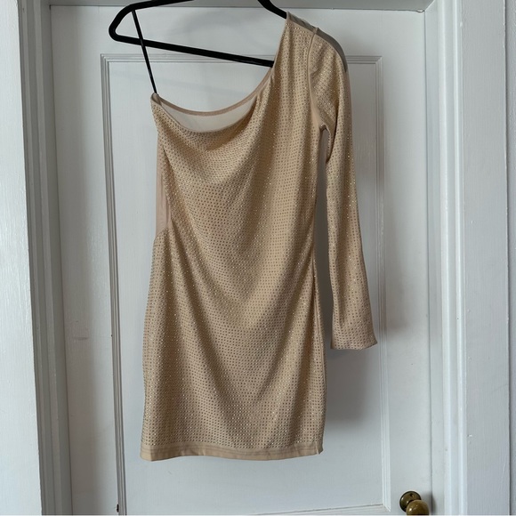 Forever 21 | Dresses | Forever 2 Dress Womens L Large Beige Tab ...